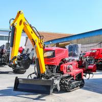 China Wholesale High Quality Small Tractor Mini Farm Crawler Tractor Remote Control Traktor Crawler Tractor for sale