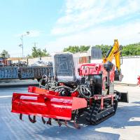 China Wholesale High Quality Small Tractor Mini Farm Crawler Tractor Remote Control Traktor Crawler Tractor for sale
