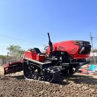 China Reliable Chinese Crawler Tractor , Mini Agricultural Tractor 50hp for sale