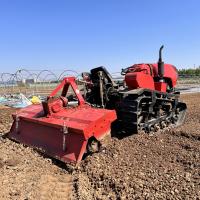China Reliable Chinese Crawler Tractor , Mini Agricultural Tractor 50hp for sale