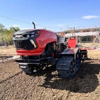 China Reliable Chinese Crawler Tractor , Mini Agricultural Tractor 50hp for sale