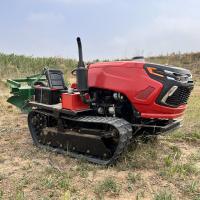 China Mini 50HP Crawler Tractor Agricultural Equipment With Front Loader / Backhoe for sale