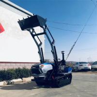 China Diesel Engine Crawler Track Tractors 50HP 60 HP With Loader for sale