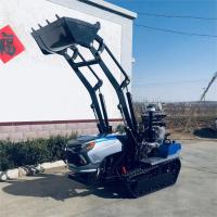 China Diesel Engine Crawler Track Tractors 50HP 60 HP With Loader for sale