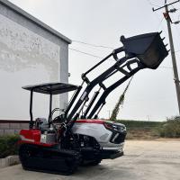 China Diesel Engine Crawler Track Tractors 50HP 60 HP With Loader for sale