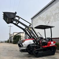 China Diesel Engine Crawler Track Tractors 50HP 60 HP With Loader for sale