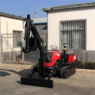 China Multipurpose 50HP Dry Land Crawler Tractor Mini Utility Cultivator Dozer for sale