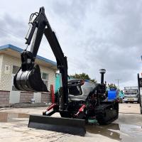 China Mini Remote Control Orchard Crawler Tractor For Mountain Paddy / Land Field for sale