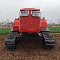 China Small 80HP Crawler Tractor Agricultural Equipment Fully Automatic Tracked Compact Tractor for sale