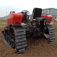 China Small 80HP Crawler Tractor Agricultural Equipment Fully Automatic Tracked Compact Tractor for sale
