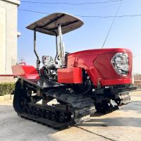 China Small 80HP Crawler Tractor Agricultural Equipment Fully Automatic Tracked Compact Tractor for sale