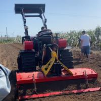China OEM ODM 80Hp Crawler Tractor Rubber Track Tractor With Loader for sale