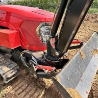 China Farming 80HP Crawler Tractor Loader Various Agricultural Tools for sale