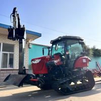 China Multifunctional Rubber Crawler Tractor Agricultural Equipment for sale