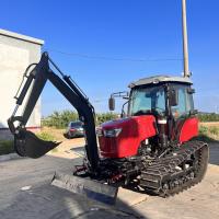 China Multifunctional Rubber Crawler Tractor Agricultural Equipment for sale