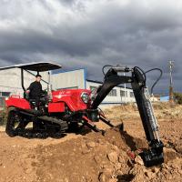 China Multi Purpose Farm Mini Tractor 120HP Agricultural Crawler Tractor for sale