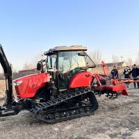 China Agricultural Compact Crawler Tractor 120HP  With Tracks for sale