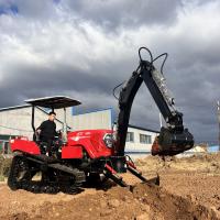 China Multi Purpose Farm Mini Tractor 120HP Agricultural Crawler Tractor for sale