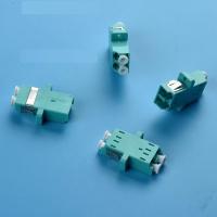 China SM MM Fiber Optic Adapter LC Duplex Adapter With Flange for sale