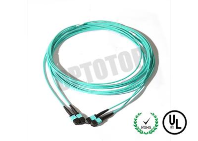 China Male To Male Multimode MPO Trunk Cable OM 1 For CATV / EDFA / FTTH for sale