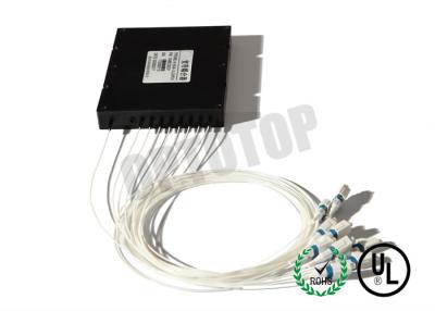 China LC / UPC Connector Fiber Optic Cable Splitter Metal / Plastic Material for sale