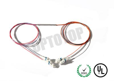 China 2 X 2 0.9 mm Custom Optical Fiber Couplers 980 / 1510 nm LC / UPC , Compact Size for sale