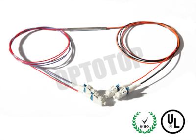 China Professional Custom Single Mode WDM 2 X 2 0.9 mm LC / UPC , High Reliability for sale
