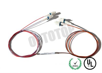 China 2 x 2 Port Optical Fiber Couplers 850 nm Wavelength For AM - Video Systems for sale