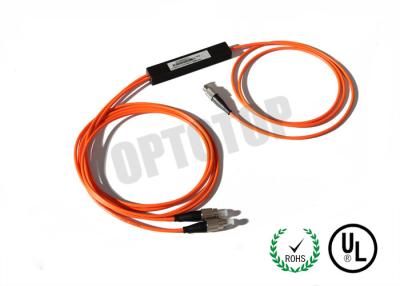 China FC UPC 2mm Single Mode Fiber Coupler For Area Networks / Telecom for sale