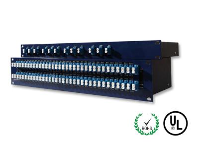 China Duplex Single Mode Fiber Coupler Intergrated Box With LC / UPC Connector for sale