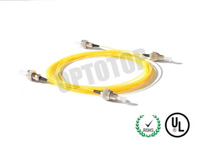 China FC Single Mode Patch Cord , Durable Fiber Optic Patch Cables OEM Service for sale