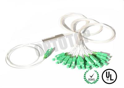 China OEM 1 X 16 Passive Optical Splitter , Fiber Plc Splitter 1260 ~ 1650 NM for sale