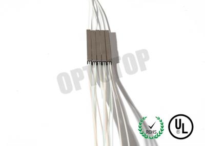 China 2 X 8 900µM Single Mode Fiber Optic PLC Splitter SC / LC / FC Module for sale