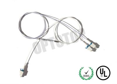 China High Stability Customized Fiber Optic Splitter 1X2 0.9mm Connector for sale