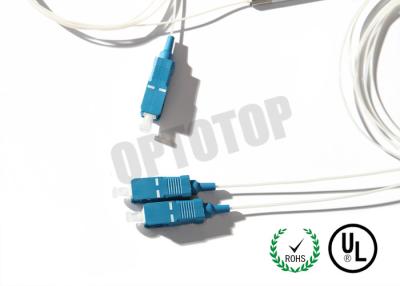 China 1310 nm Multimode Fiber Coupler OM 2 / 1 x 2 Port Fiber Optic Coupling 0.5 m for sale