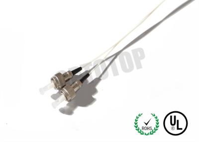 China Single Mode Fiber Optic Pigtail 0.9mm With FC / UPC Connector , Plastic Housing for sale