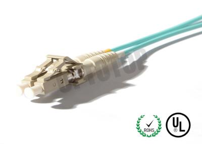 China LC / PC Fiber Optic Pigtail Beige , FTTH Fiber Optic Cable 2 Core Length Customized for sale