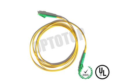 China 1.6mm OFNP Multimode Fiber Patch Cord LC / APC - LC / APC With Corning Cable for sale
