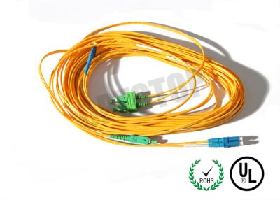 China OS2 G652D Fiber Optic Patch Cord SC Connector 85447000 Length Customized for sale