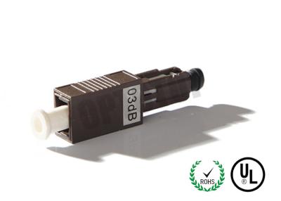 China MU 01 - 30 dB Fiber Optic Variable Attenuator 1310 / 1550 nm Environmentally Stable for sale