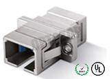 China SM1~ 30dB Bulkhead Fiber Optic Attenuator SC/UPC With 1310 / 1550nm for sale