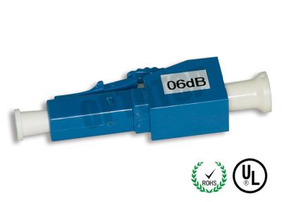 China ROHS Listed 1310 / 1550 nm Fiber Optic Attenuator For Receiver Padding 1dB - 30dB for sale