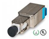 China High Durability Fiber Optic Attenuator 1-30dB Male - Fem With APC / UPC Polish for sale