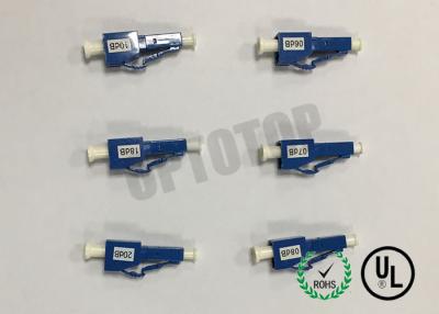 China LC UPC or APC Polish Low PDL Fiber Optical Attenuator Low back refection , insertion loss for sale