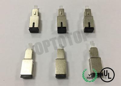 China SC UPC APC Metal Material Optical Fiber Attenuator WDM and DWDM systems channel balancing for sale