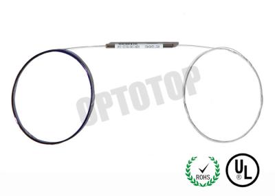 China 10 / 90 Planar Lightwave Circuit Splitter Fused Fiber Optic Splitter 250µM for sale