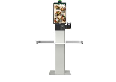 China Cloud Integrated Self Checkout Solutions RK3576 Android Floor Standing Kiosk for sale