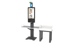 China Windows Self Service Terminal Kiosk Multi OS Support Rich I/O Interfaces Easy Deployment for sale