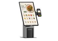 China Smart Self Service Terminal Kiosk Android 14 With 4G/5G SIM Slots Ethernet for sale