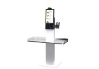 China Floor Standing Accessible Self Checkout Solution 15.6